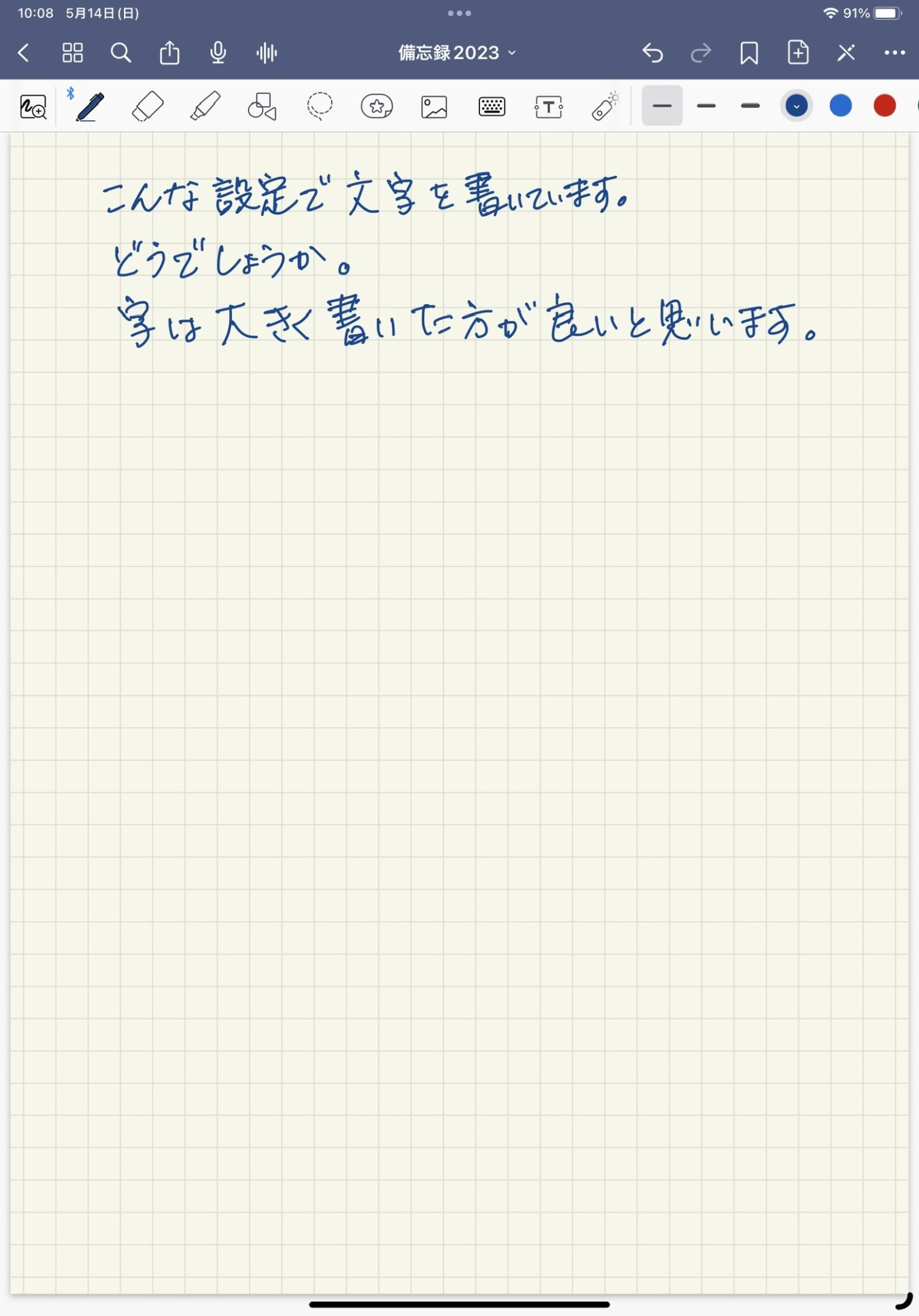 GoodNote5＋Apple Pencil（設定） – LEAD-labo.